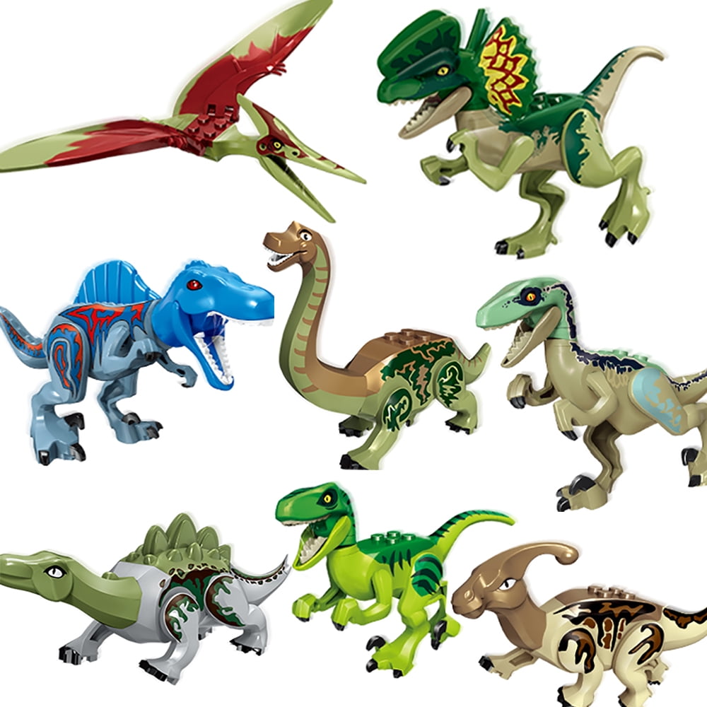 Jurassic World 2 Building Blocks Dinosaurs Figures Bricks Tyrannosaurus ...