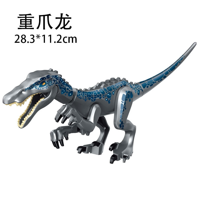 Jurassic World 3 Brutal Raptor Building Blocks Dinosaur Bricks ...