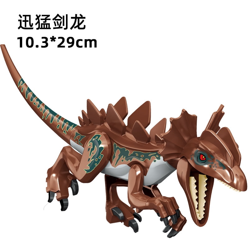 Jurassic World 3 Brutal Raptor Building Blocks Dinosaur Bricks ...