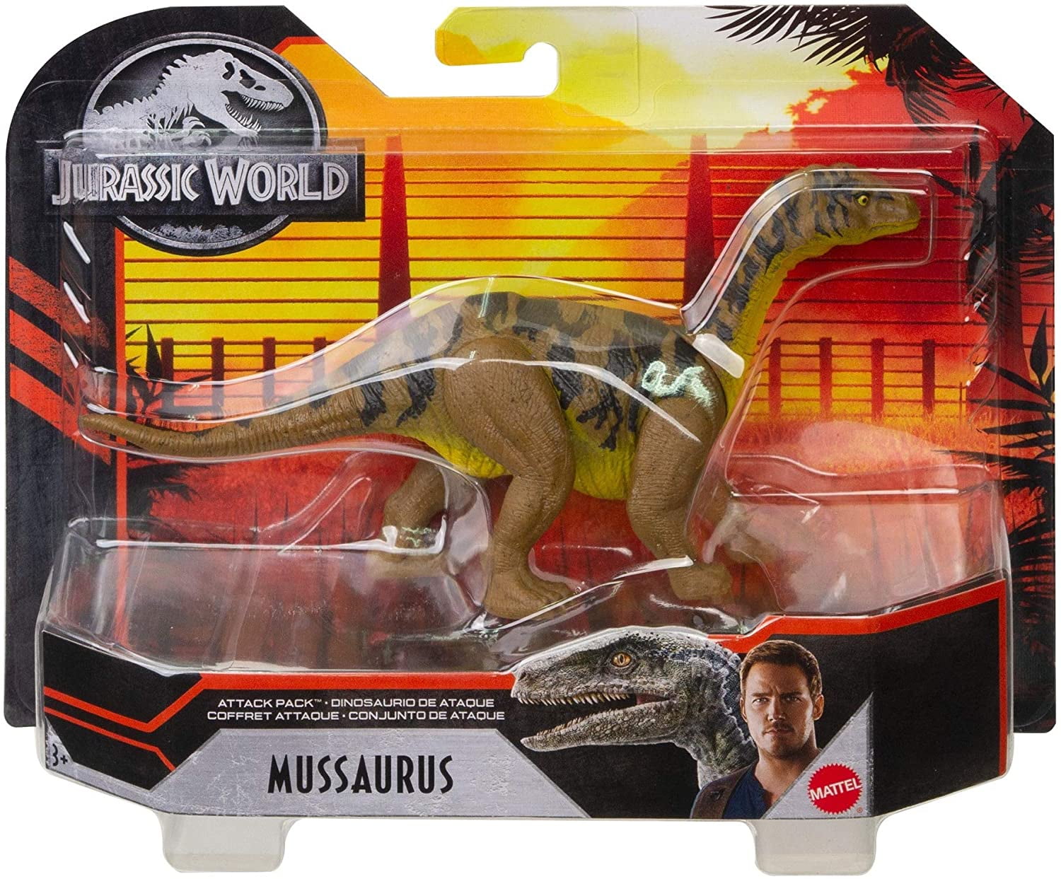 Jurassic World Attack Pack Mussaurus - Walmart.com