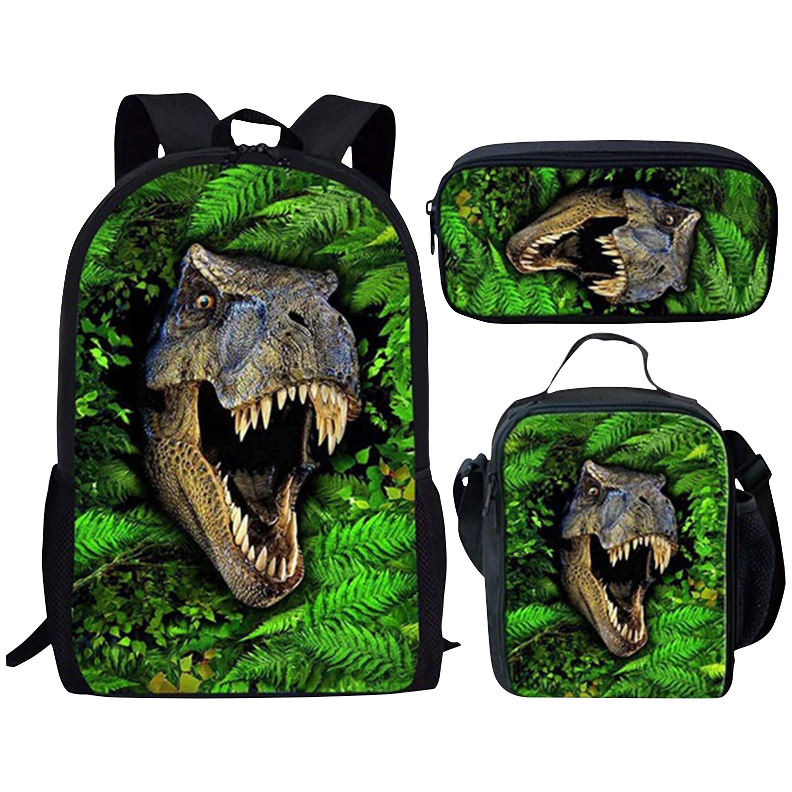 Jurassic World Backpack Back to School 3PCS Set, Movie Theme School ...