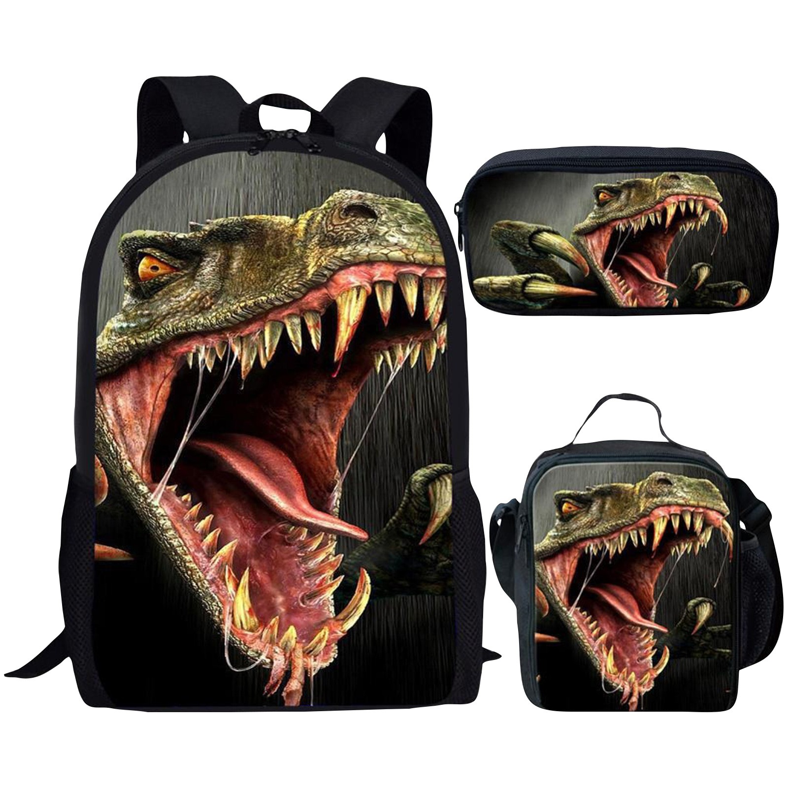 Jurassic World Backpack Back to School 3PCS Set, Movie Theme School ...