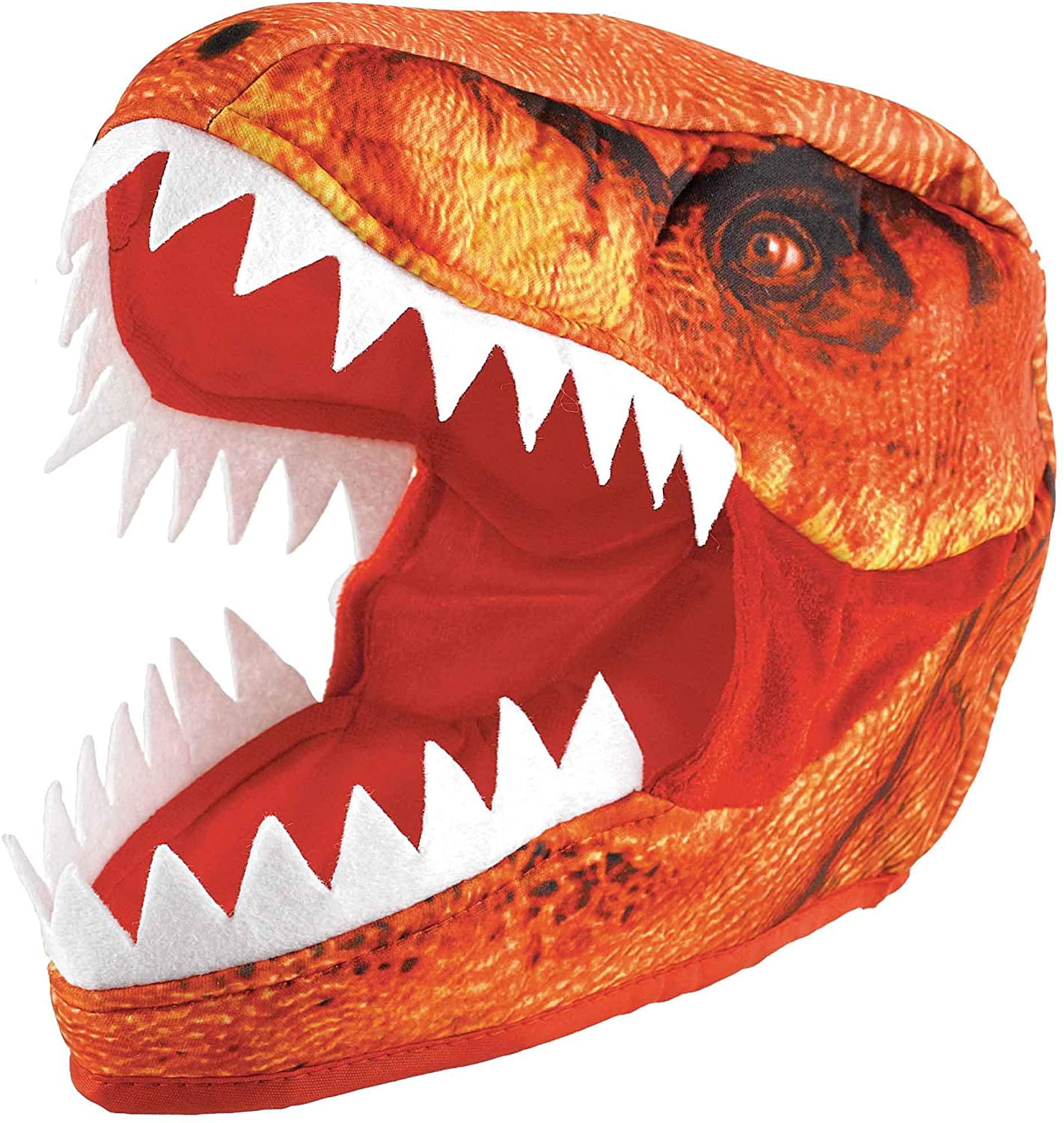 Amscan Jurassic World T-Rex Hat, Deluxe Birthday Party Favor, Fabric ...
