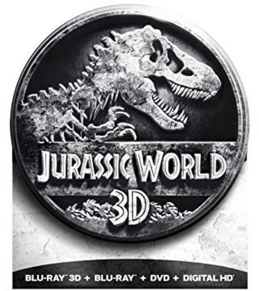 Jurassic World (Blu-ray + Blu-ray + DVD) - Walmart.com