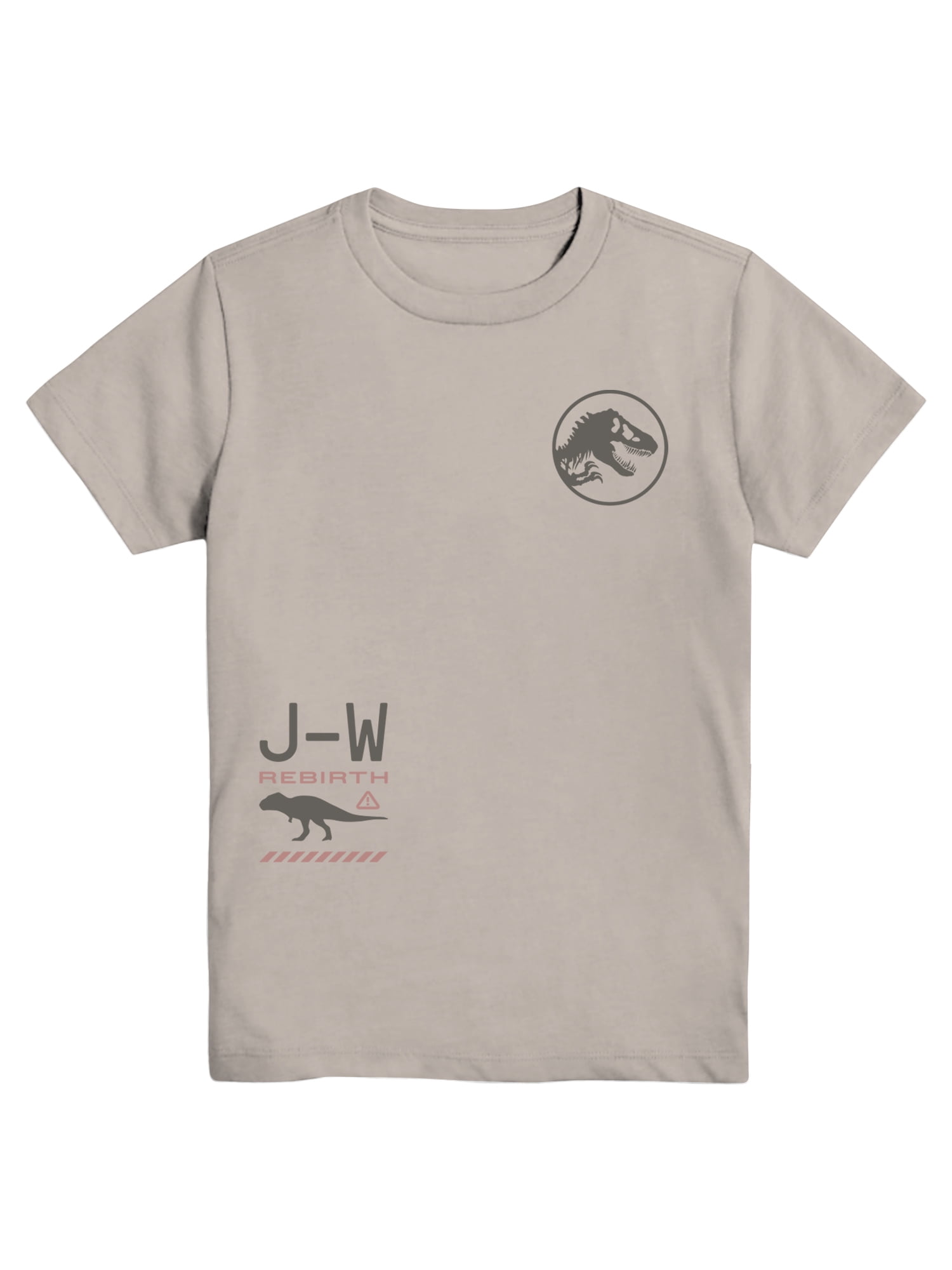 Jurassic World, Boys' & Big Boys' Graphic T-Shirt, Rebirth Logos, Sizes ...