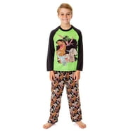 DreamWorks Adult Shrek Pajama Set, Black and Gray Sleepwear Pants and ...