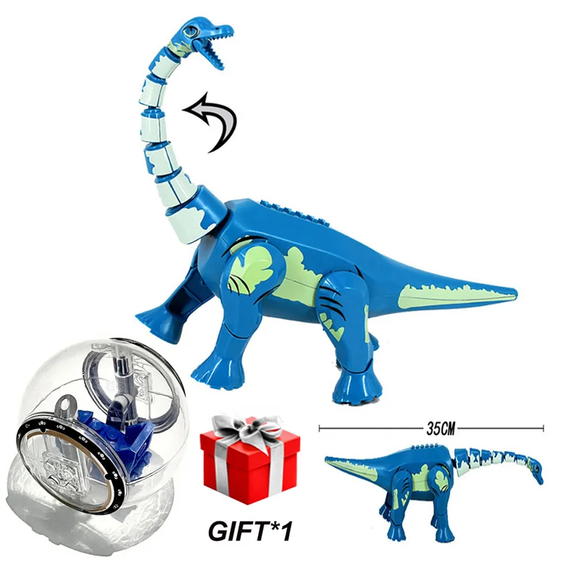 Jurassic World Building Blocks Dinosaurs Figures Bricks With Escape ...