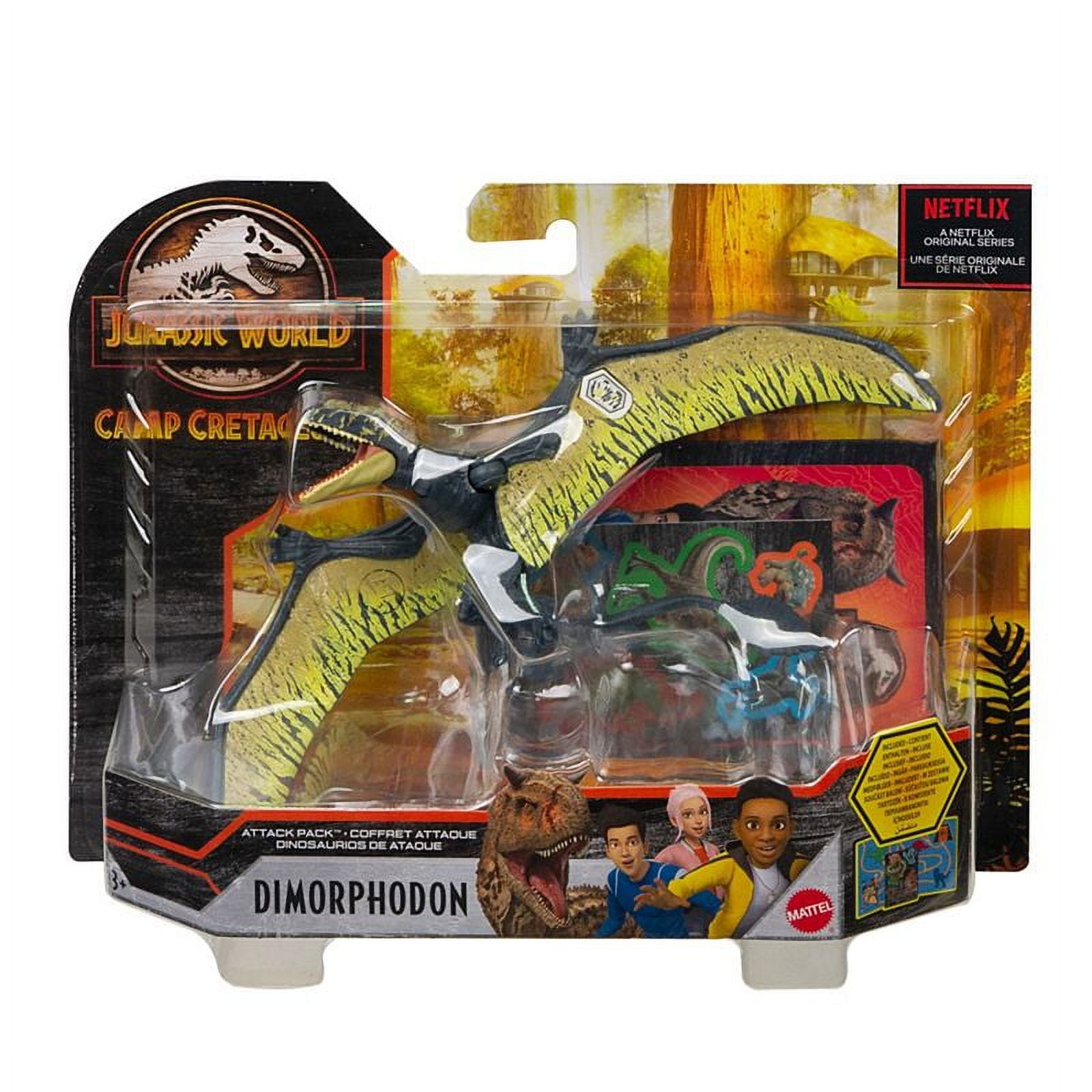Mattel Jurassic World Camp Cretaceous Dimorphodon Dinosaur Figure ...