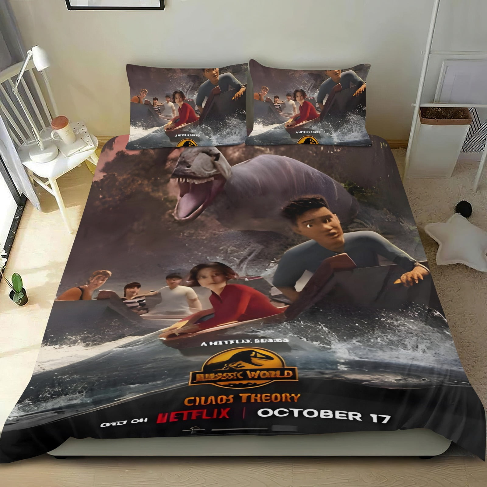 Jurassic World: Chaos Theory[9]-Bed Duvet Cover Microfiber Bedding Sets ...
