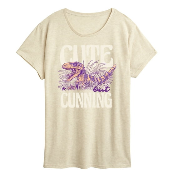 Jurassic World - Cute But Cunning - Women's Short Sleeve Graphic T ...