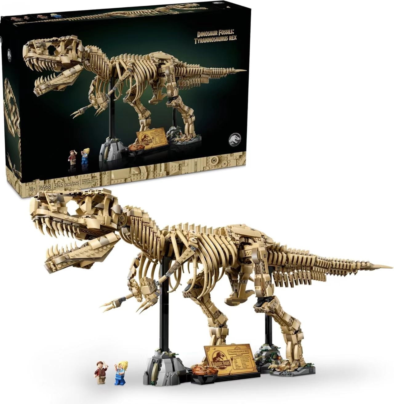 Tyrannosaurus Rex Dinosaur Fossils Building Set for Adults, Ages 18 ...