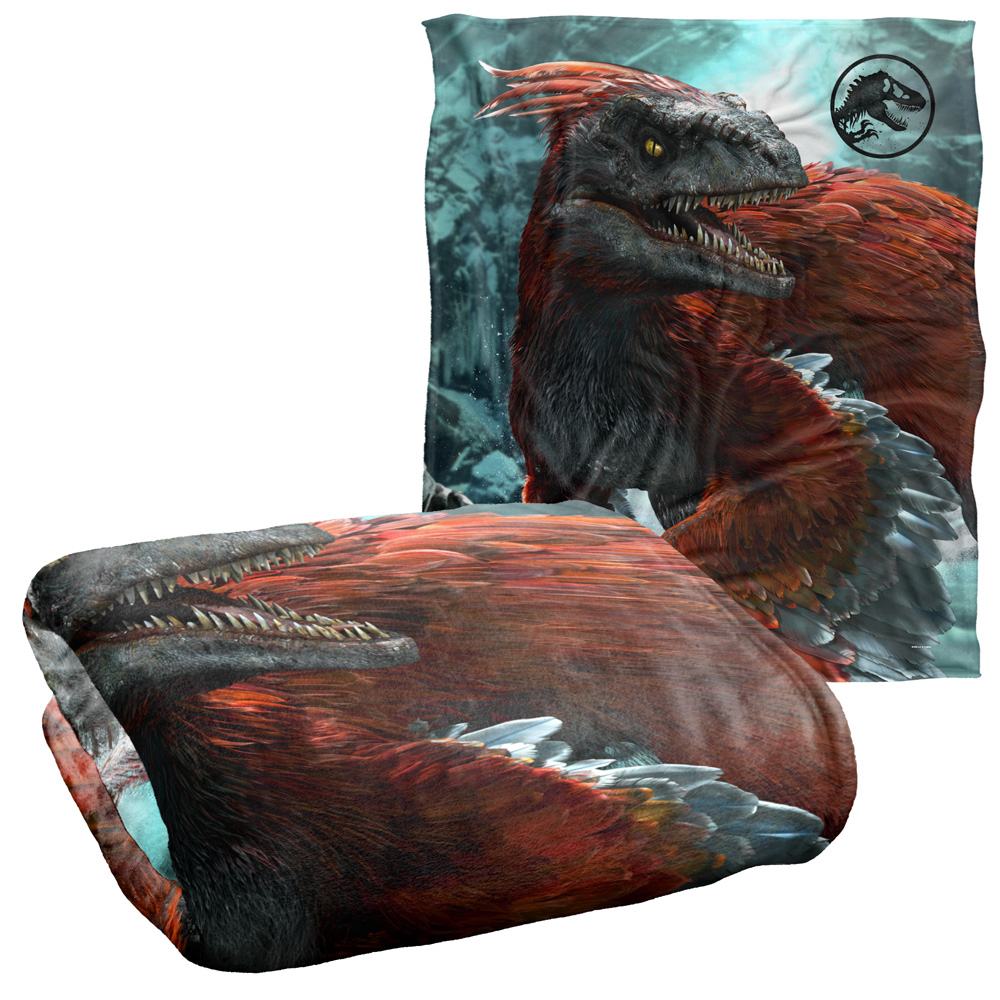 Jurassic World Fleece Blanket, 50"x60", Super Soft, Silky Touch ...