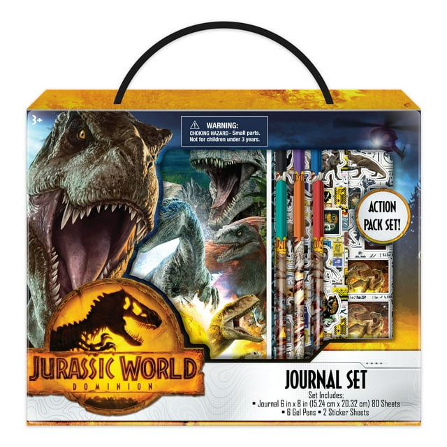 Jurassic World Dominion Paper Journal Set, 9 Pieces - Walmart.com