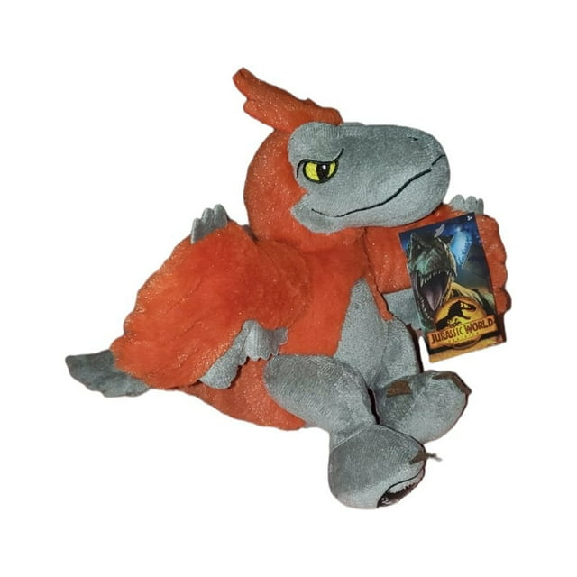 Jurassic World Dominion Plush Pyroraptor Imaginative Play Toy - Walmart.com