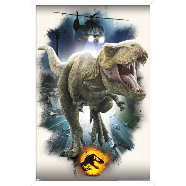 Jurassic World: Dominion - T. Rex Focal Wall Poster, 22.375" x 34 ...