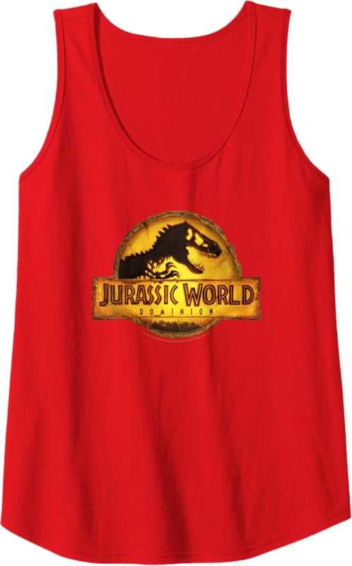 Jurassic World: Dominion T-Rex Logo Tank Top - Walmart.com