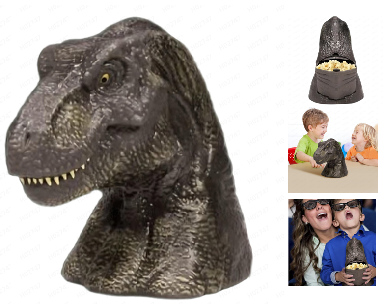 Jurassic Popcorn Bucket Dinosaur Popcorn Bucket New, 2025 Dinosaur ...