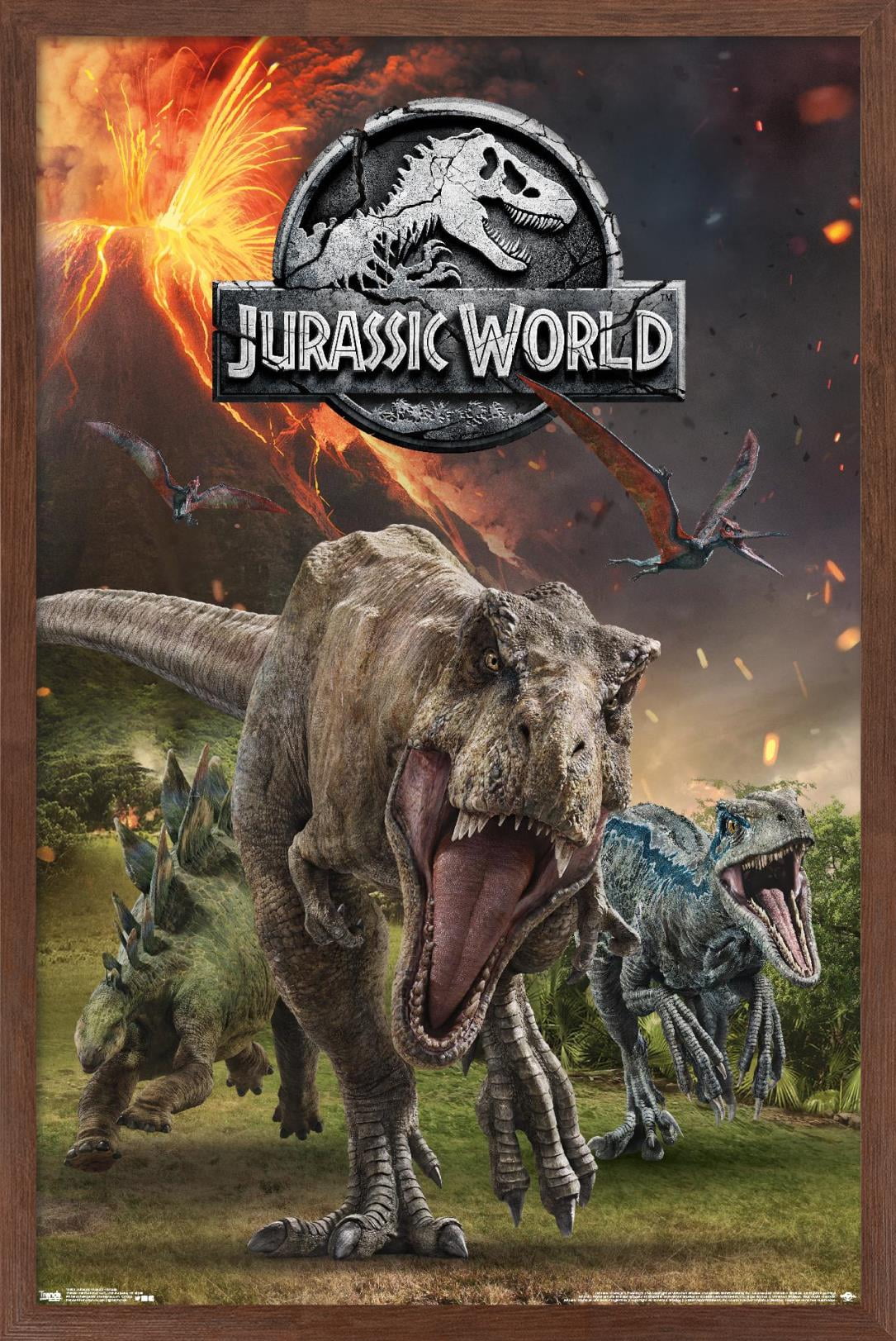Jurassic World: Fallen Kingdom - Group Wall Poster, 14.725" x 22.375 ...