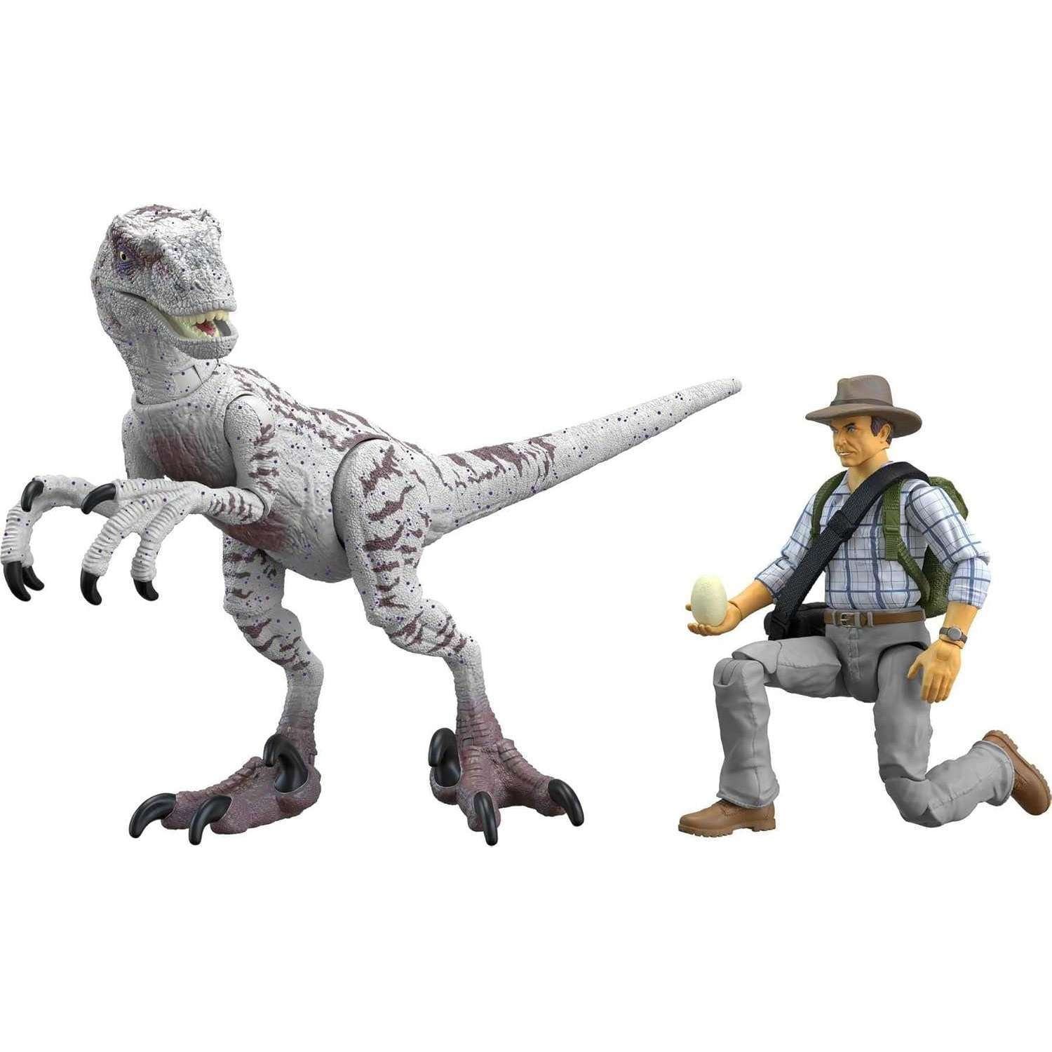Mattel Jurassic World Jurassic Park III Hammond Collection Action ...