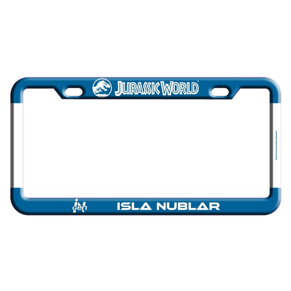Jurassic World - Isla Nublar License Plate Frame - Walmart.com