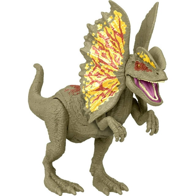 Jurassic World Park Epic Attack Dilophosaurus Dinosaur Figure with ...