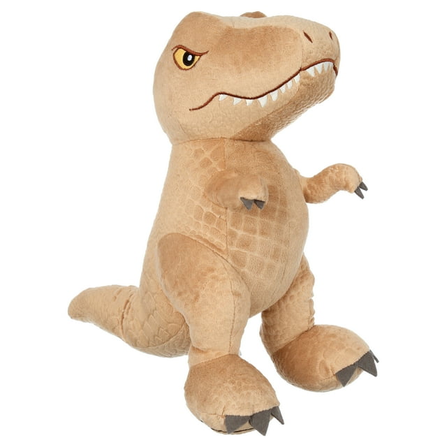 Jurassic World Large 12.5 T-Rex Plush Stuffed Animal, Dinosaur, Kids ...