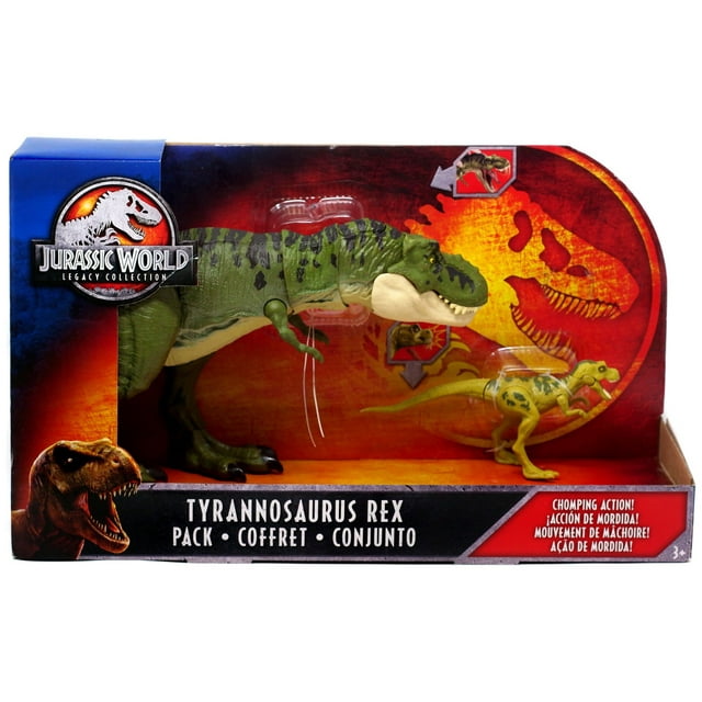 Jurassic World Legacy Collection: T-Rex Dinosaur 2-Pack - Walmart.com