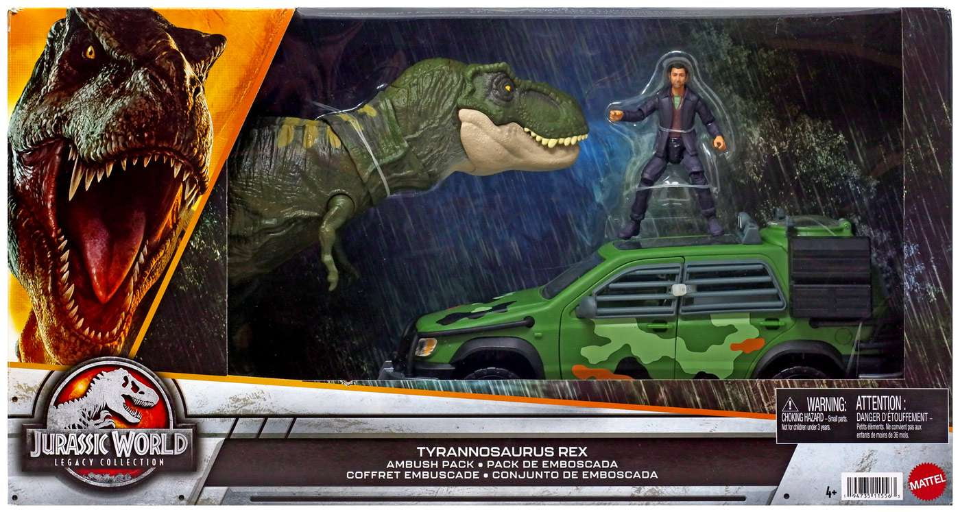 Jurassic World Legacy Collection: Tyrannosaurus Rex Dinosaur Park ...