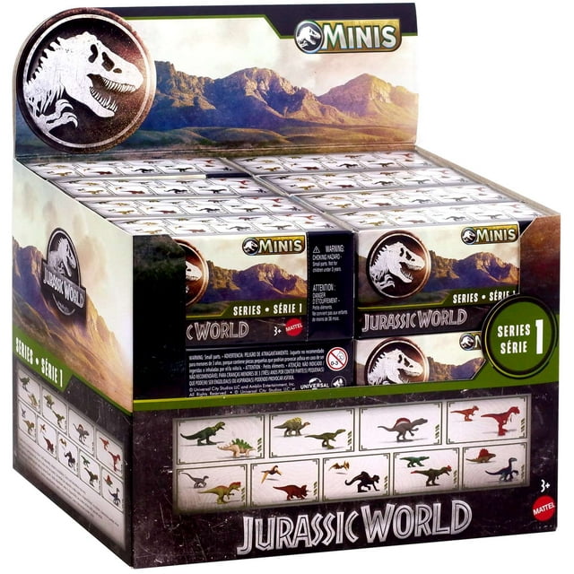 Mattel Jurassic World MINIS 2023 Collectible Action Figures - Walmart.com