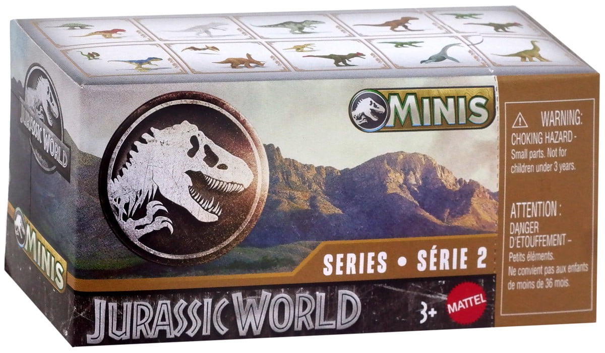 Jurassic World MINIS 2024 Series 2 Mystery Pack - Walmart.com