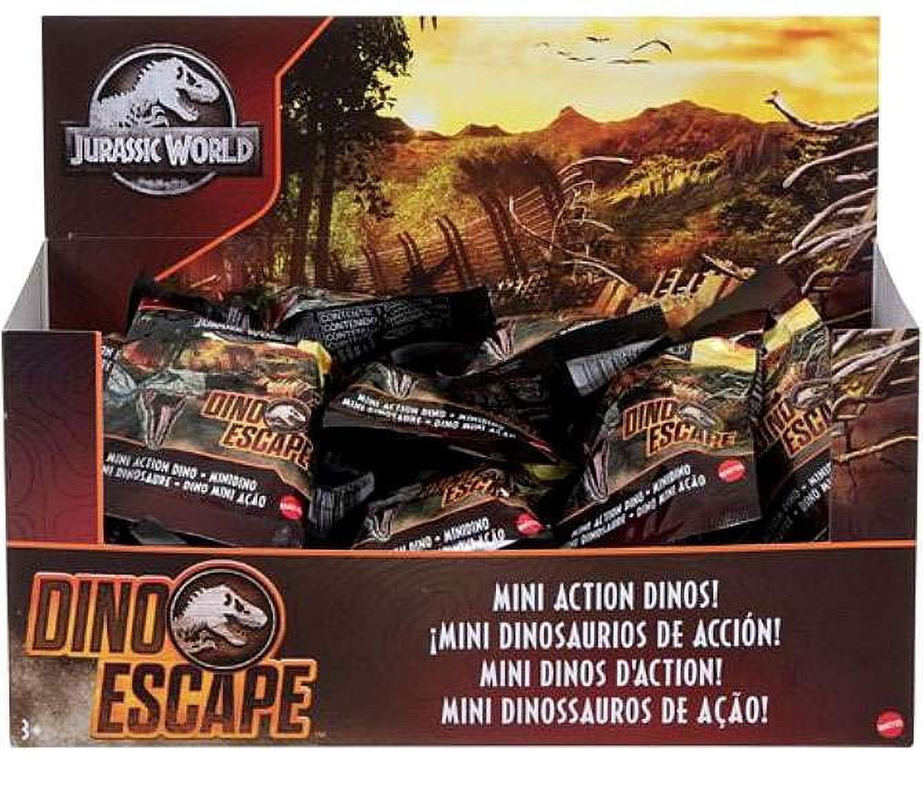 Mattel Dino Escape Collectible Kids Dino Action Figures, Jurassic World ...