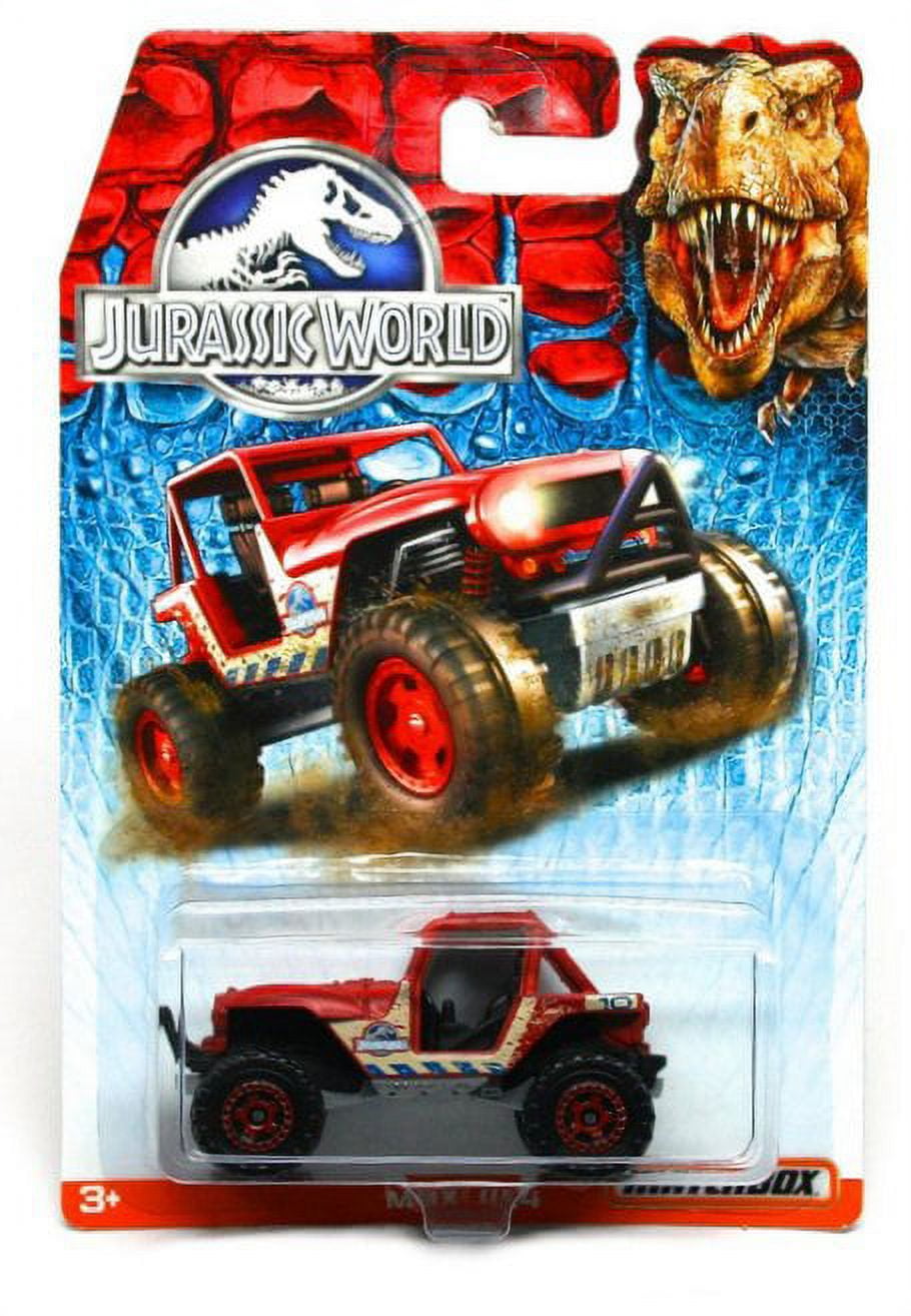 Jurassic World Matchbox MBX 4x4 Die-Cast Toy Car Vehicle - Walmart.com