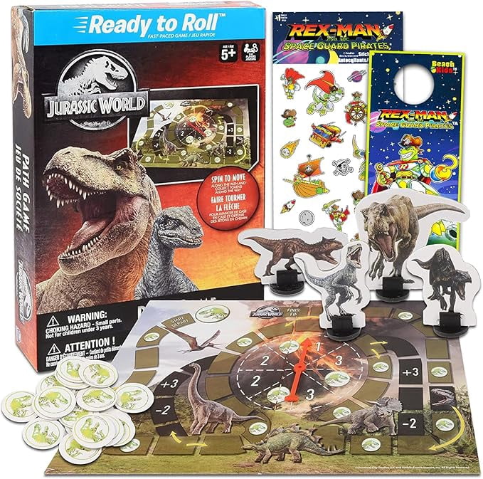 Jurassic World Path Game Ready to Roll Bundle ~ Jurassic World Games ...