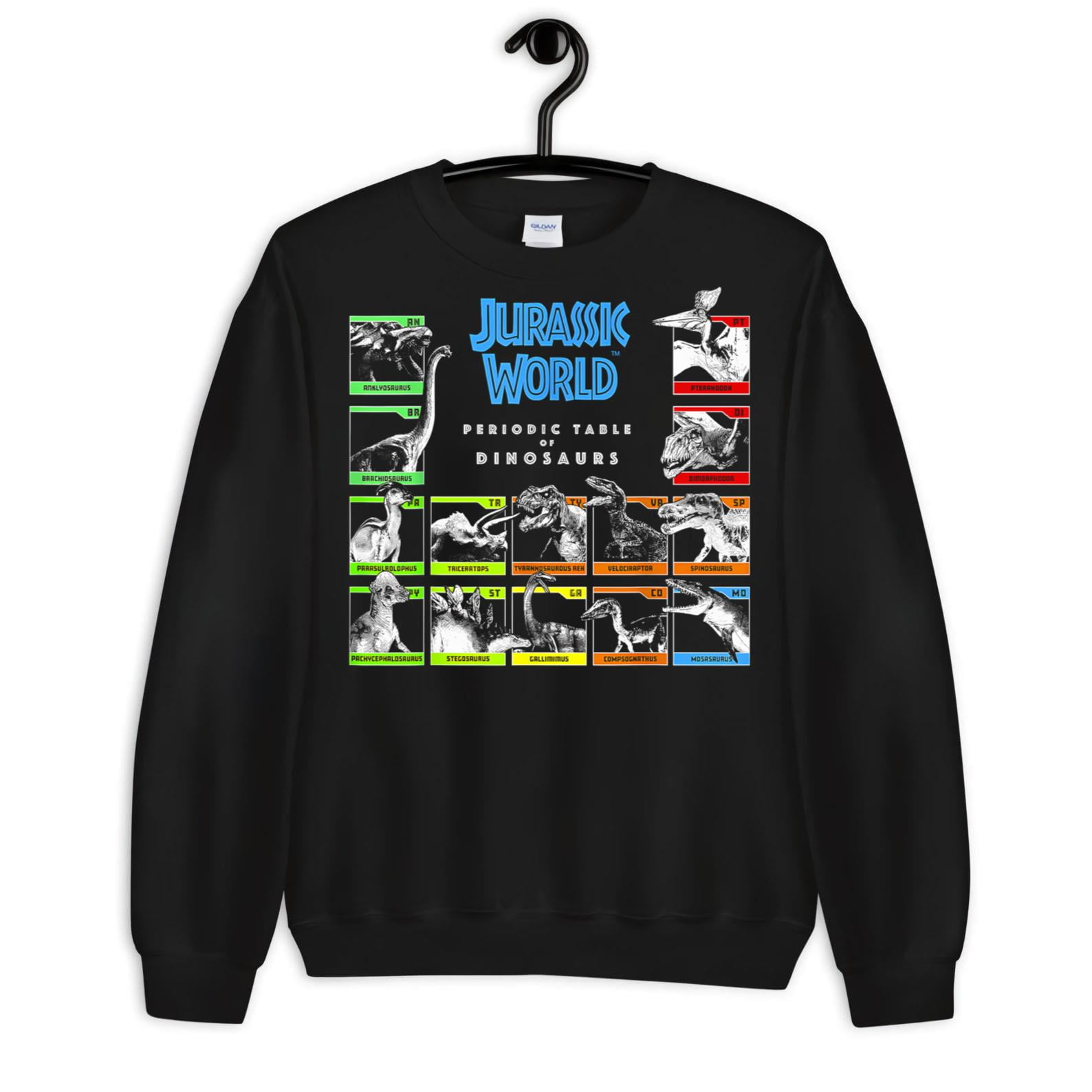 Jurassic World Periodic Table of Dinosaurs Graphic T-Shirt - Walmart.com