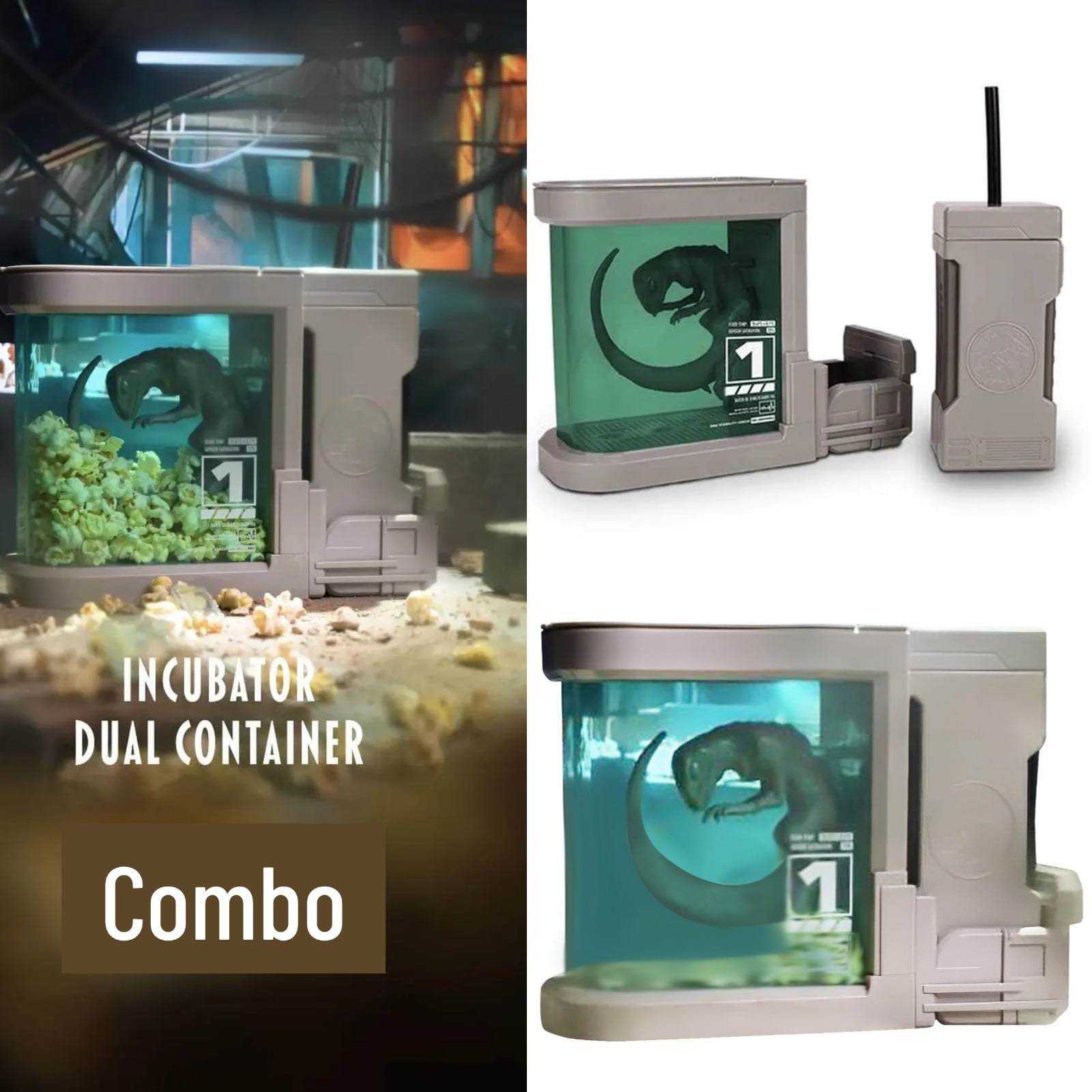 Jurassic World Popcorn Bucket and Cups, Jurassic World Rebirth ...