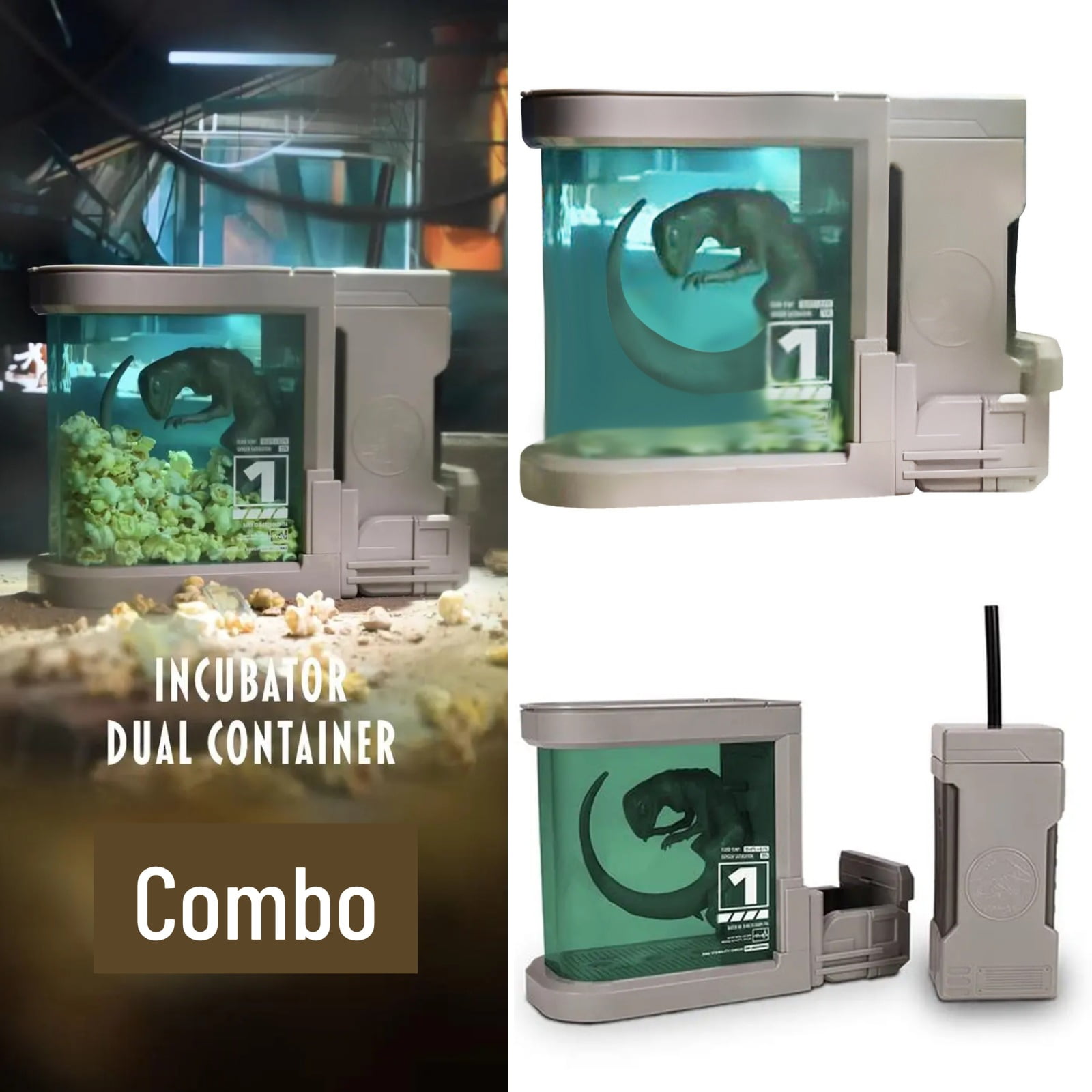 Jurassic World Popcorn Bucket and Cups, Jurassic World Rebirth ...