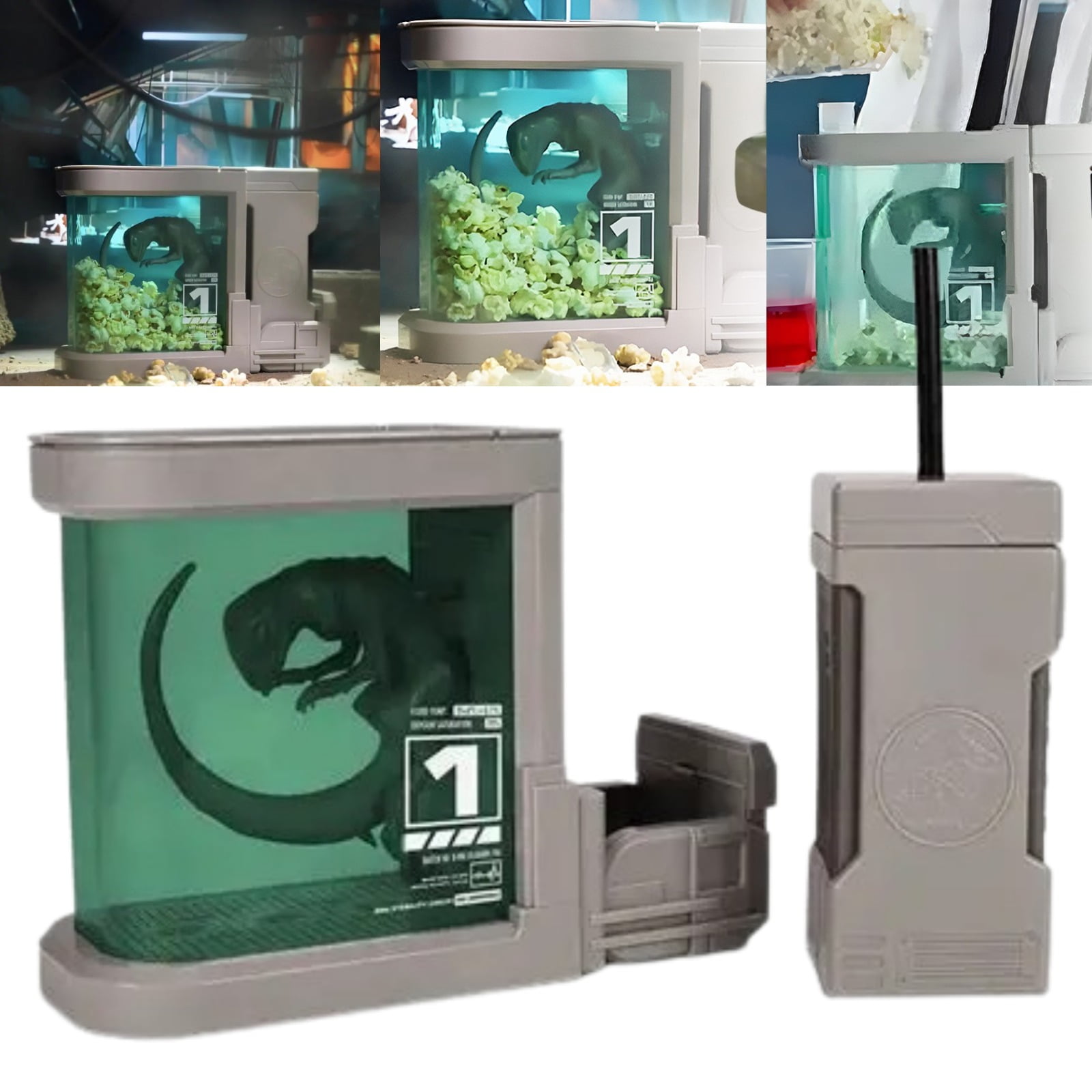 Jurassic World Popcorn Bucket and Cups, Jurassic World Rebirth ...