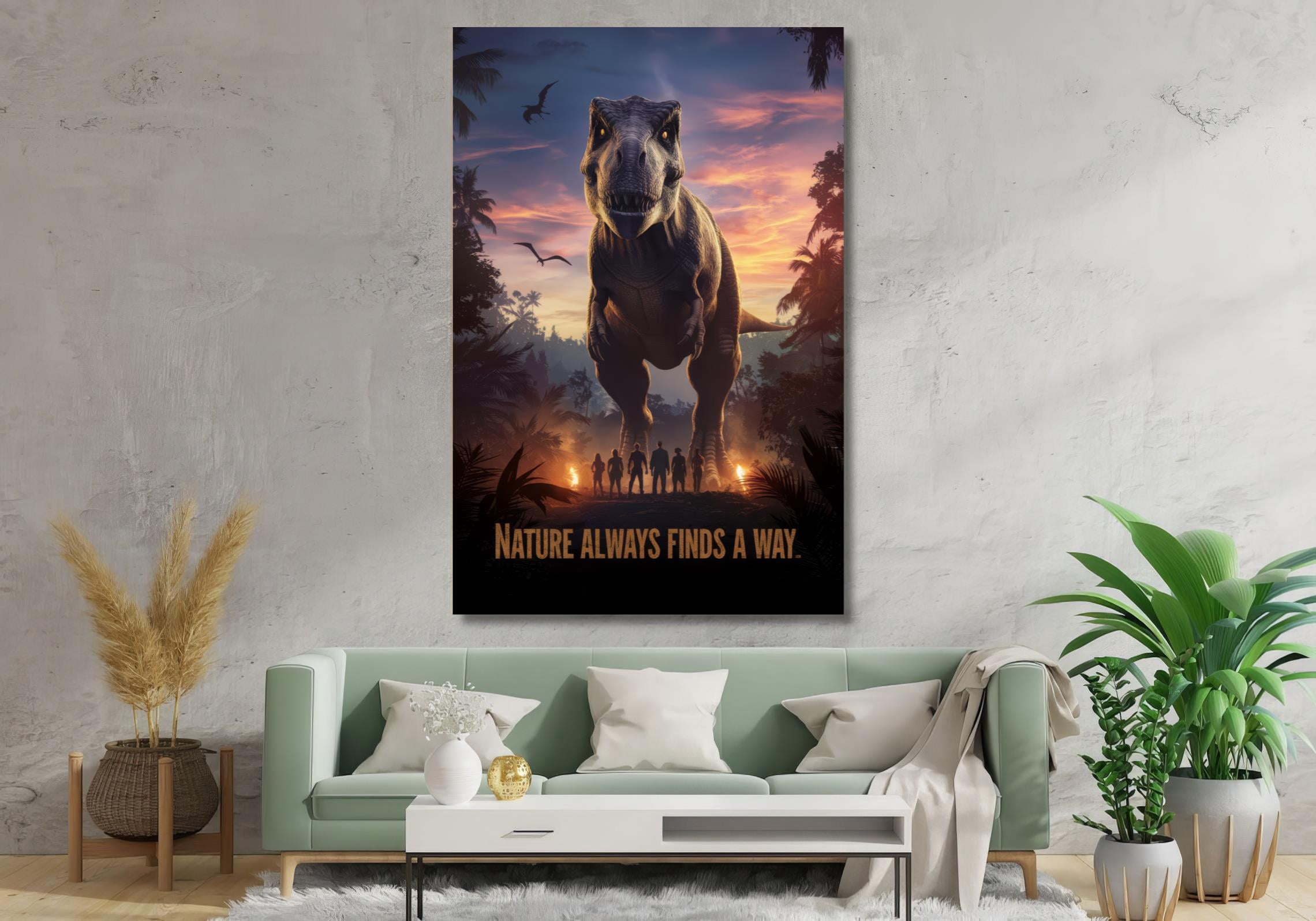 Jurassic World Poster, The Last Frontier, Nature Always finds a way ...