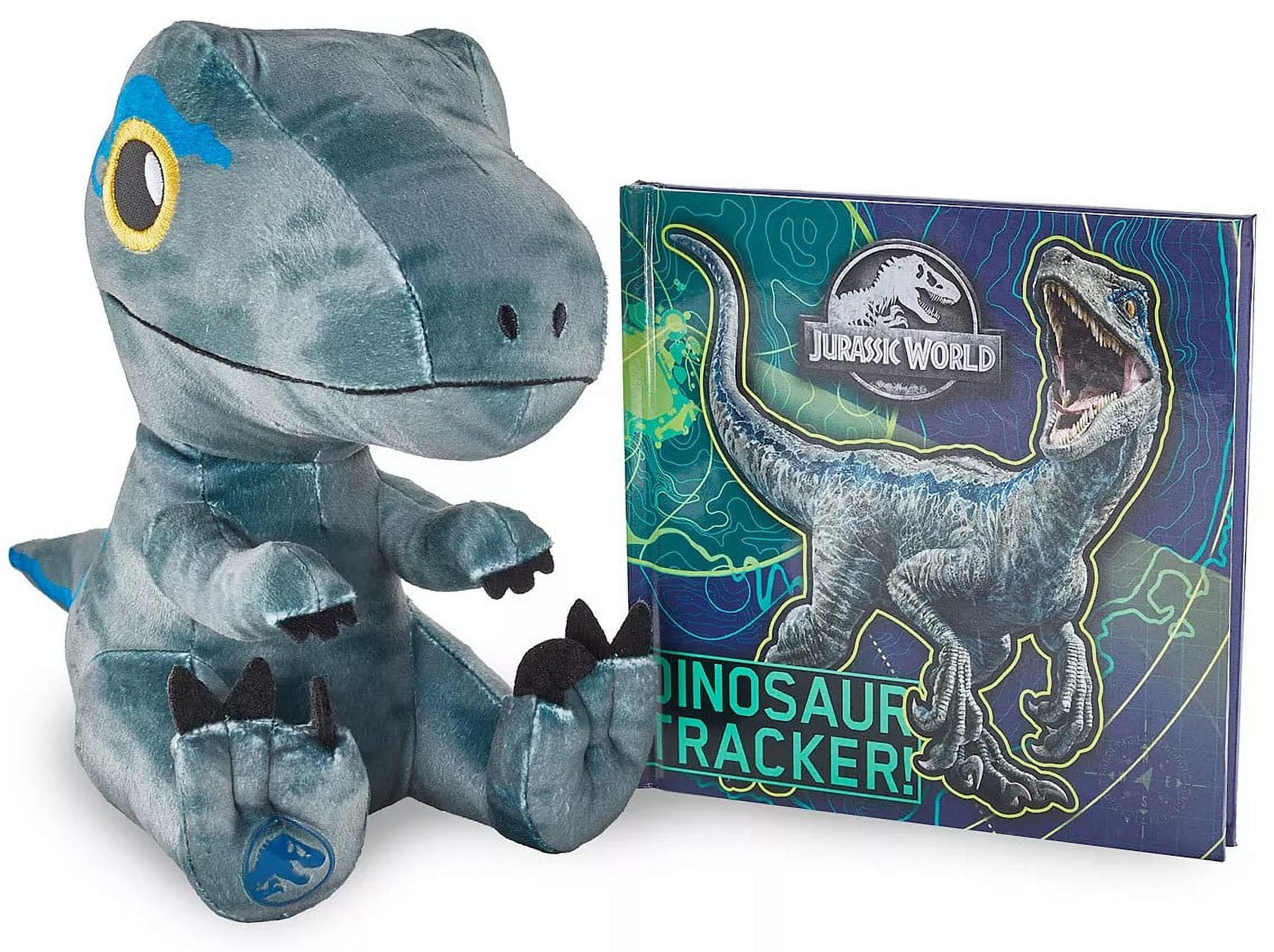 Jurassic World Raptor Book and Plush Bundle - Walmart.com