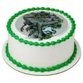 Jurassic World Raptor Paddock 8" Round Edible Image Cake Topper ...