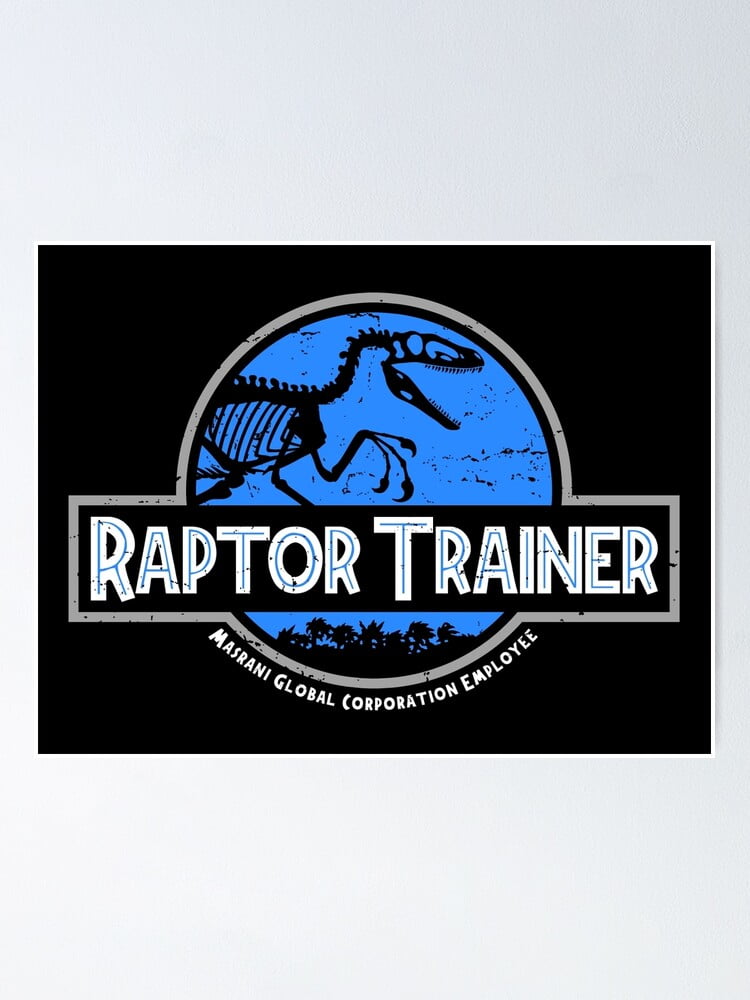 Jurassic World Raptor Trainer Fashion Art Decor Frame - Walmart.com