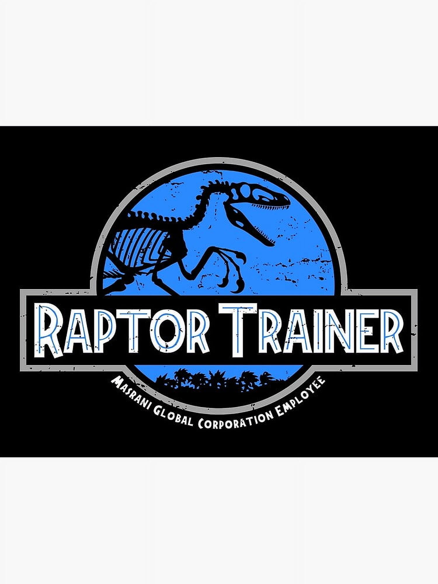 Jurassic World Raptor Trainer Modern Art Decor Unframe - Walmart.com