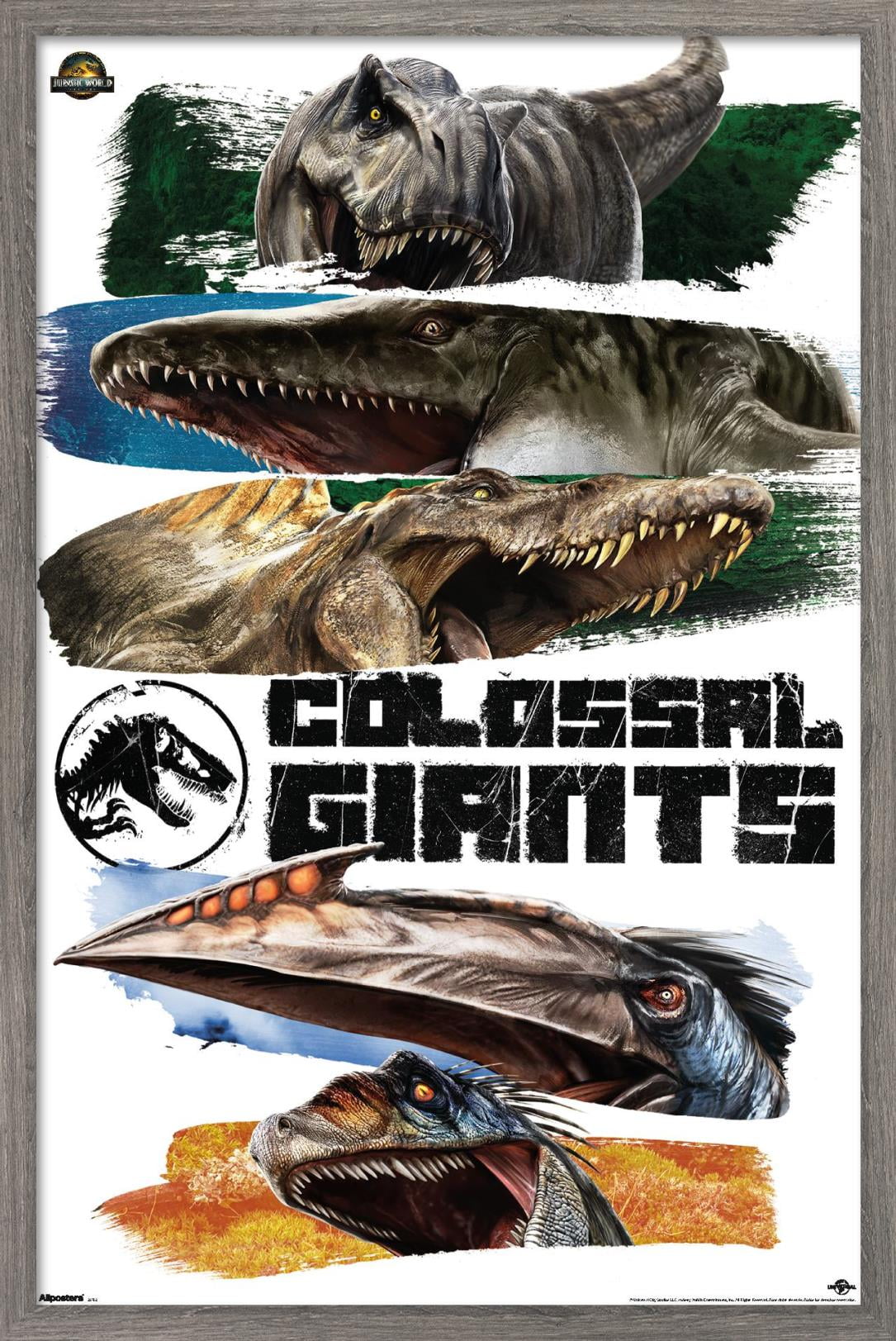 Jurassic World: Rebirth (2025) - Colossal Giants Wall Poster, 14.725" x ...