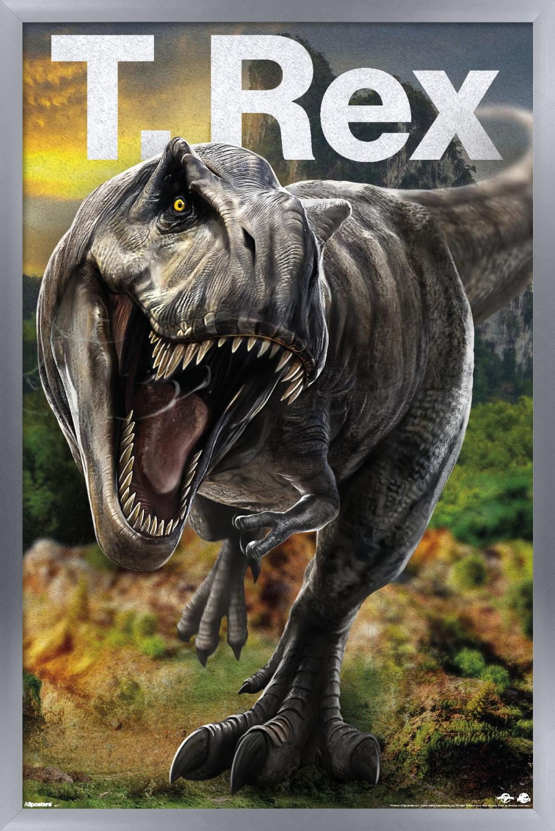 Jurassic World: Rebirth (2025) - T. Rex Wall Poster, 14.725" x 22.375 ...