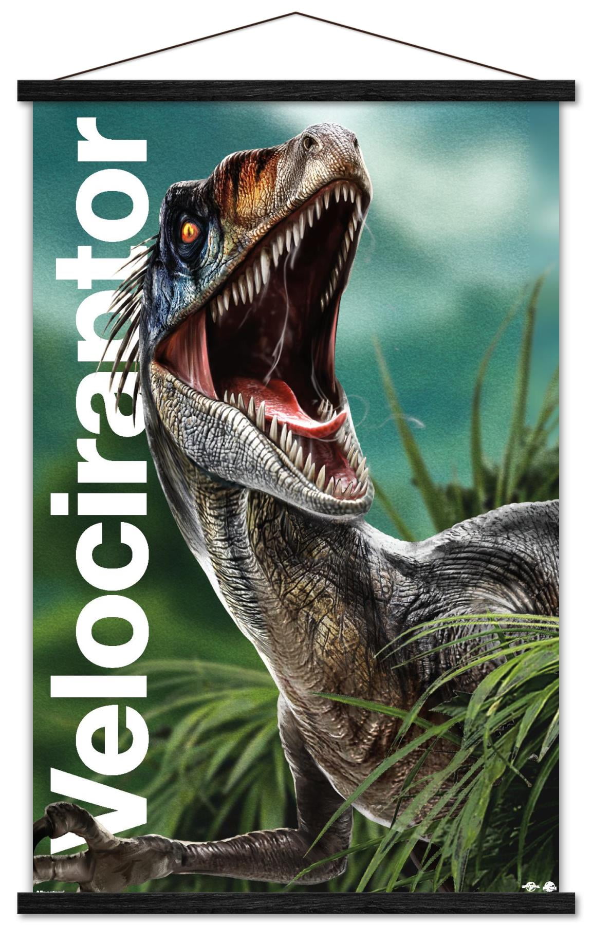Jurassic World: Rebirth (2025) - Velociraptor Wall Poster with Magnetic ...