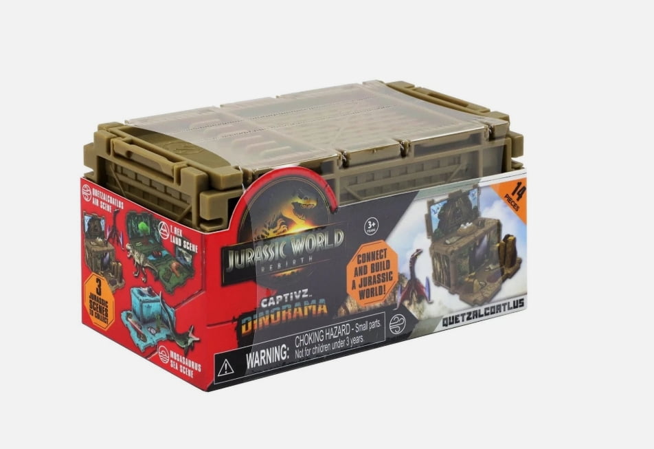Jurassic World Rebirth Captivz Dinorama Air Dinosaur Action Figure ...