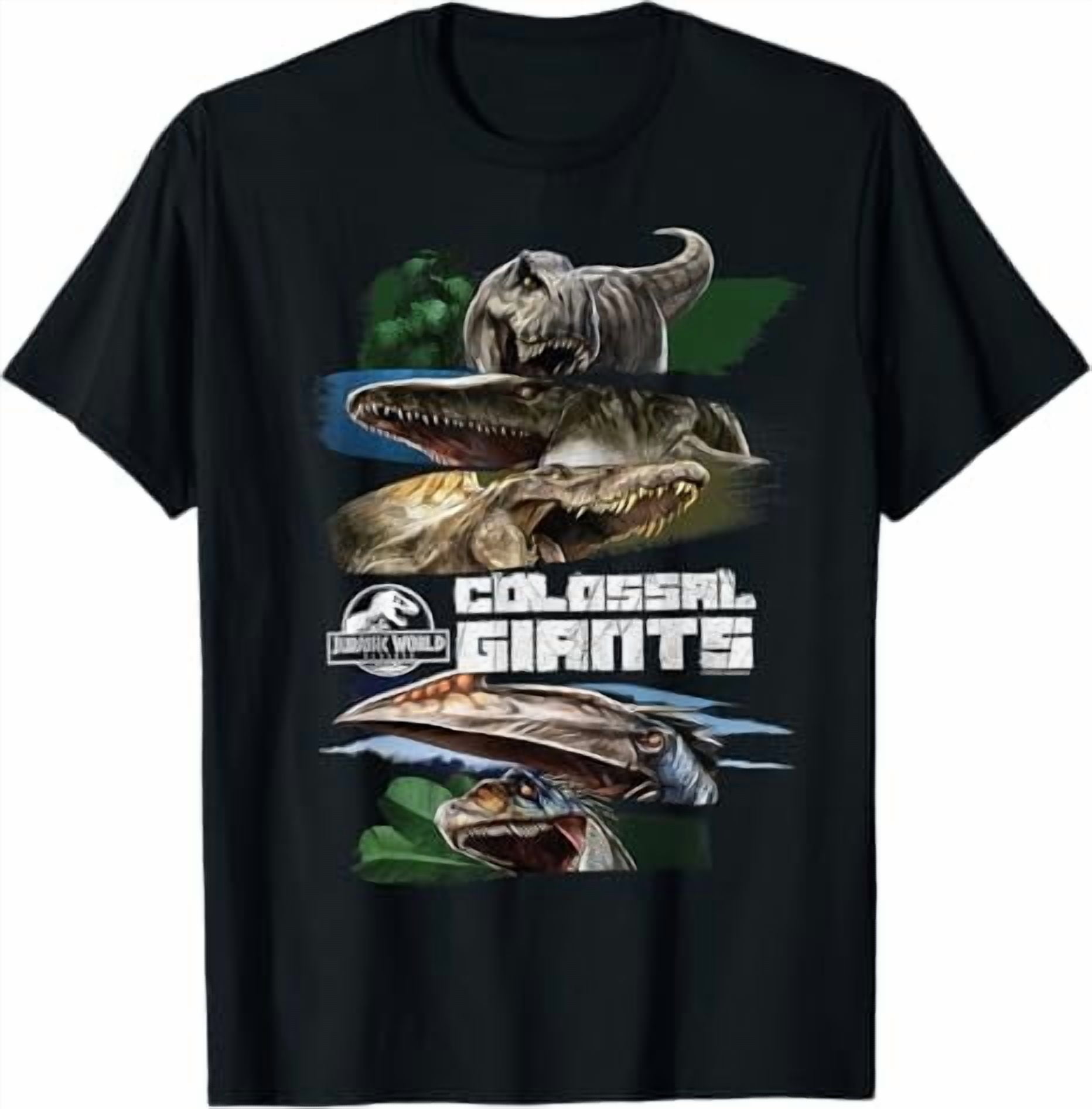 Jurassic World Rebirth Colossal Giants Vertical T-Shirt - Walmart.com