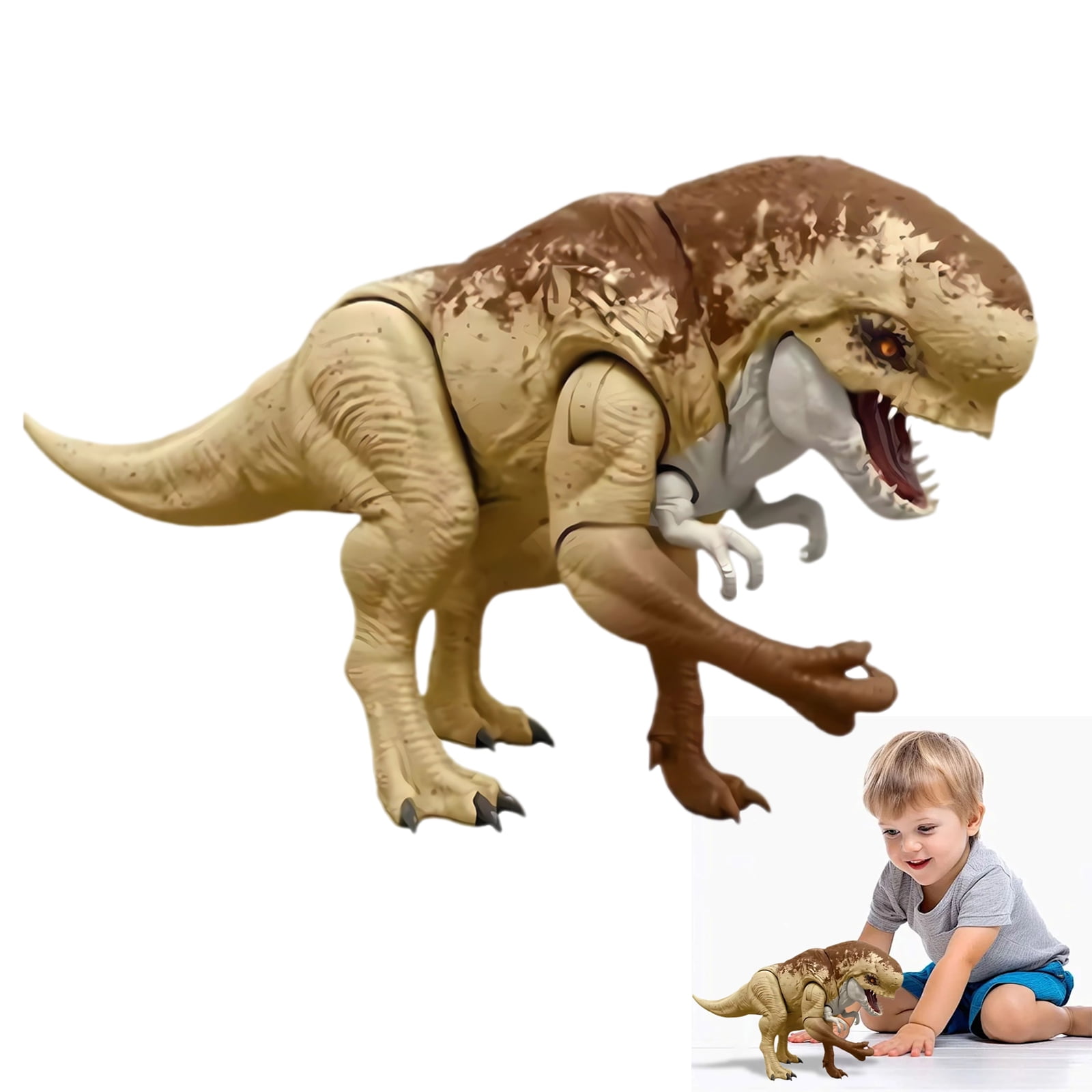 Jurassic World Rebirth Distortus Rex Dinosaur Figure Toy, 8-Inch Movie ...