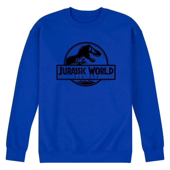 Jurassic World: Rebirth - Logo Black - Men's Crew Fleece Sweatshirt ...
