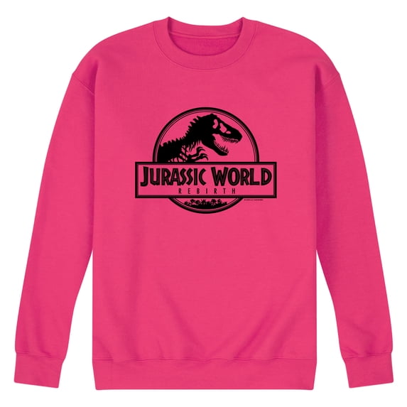 Jurassic World: Rebirth - Logo Black - Men's Crew Fleece Sweatshirt ...